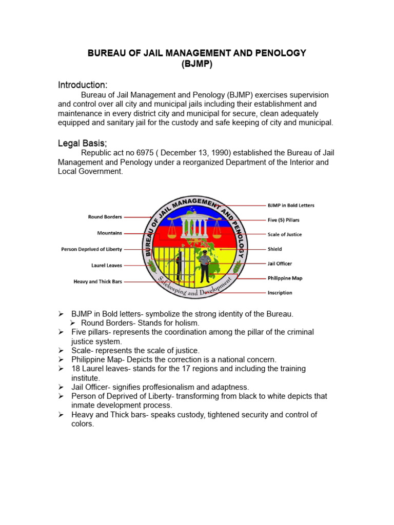 BJMP | PDF | Prison | Rehabilitation (Penology)