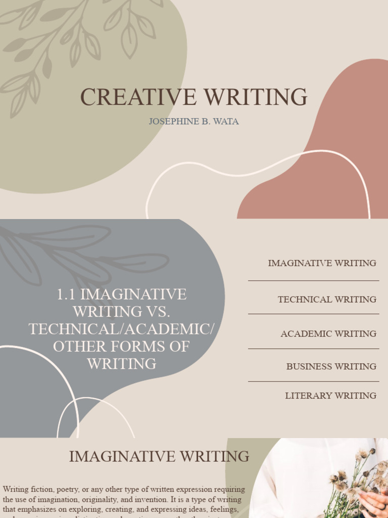 Creative Writing Ii | PDF | English As A Second Or Foreign Language | Creative Writing