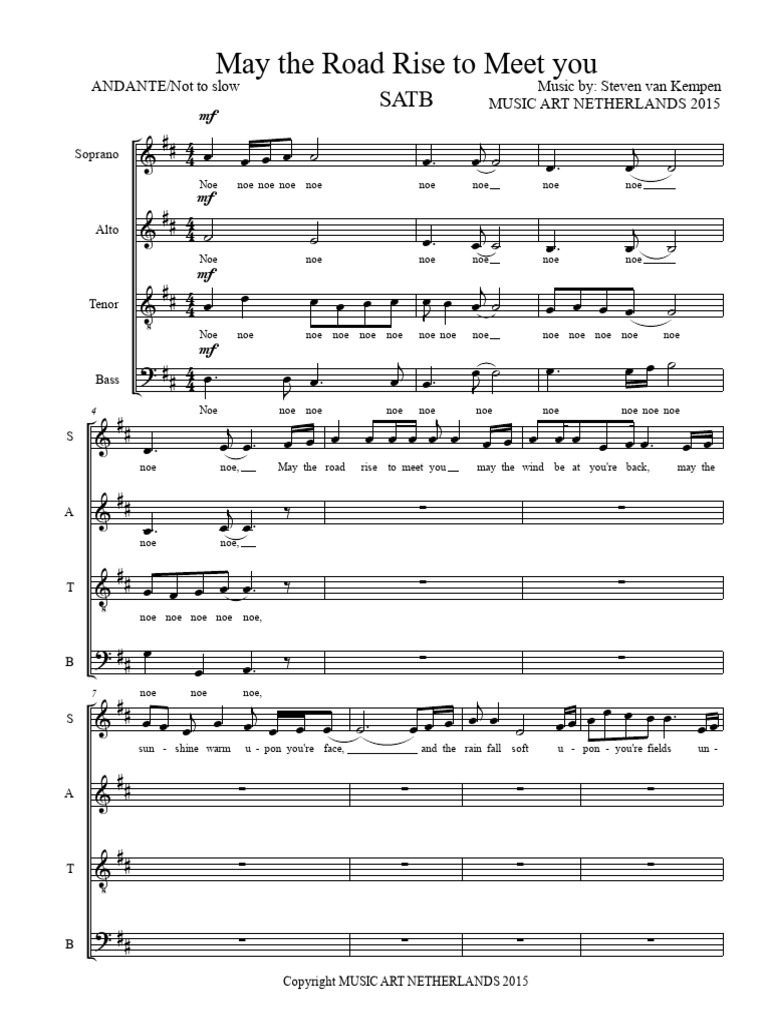 May The Road Rise To Meet You Steven Van Kempen | PDF | Elements Of ...