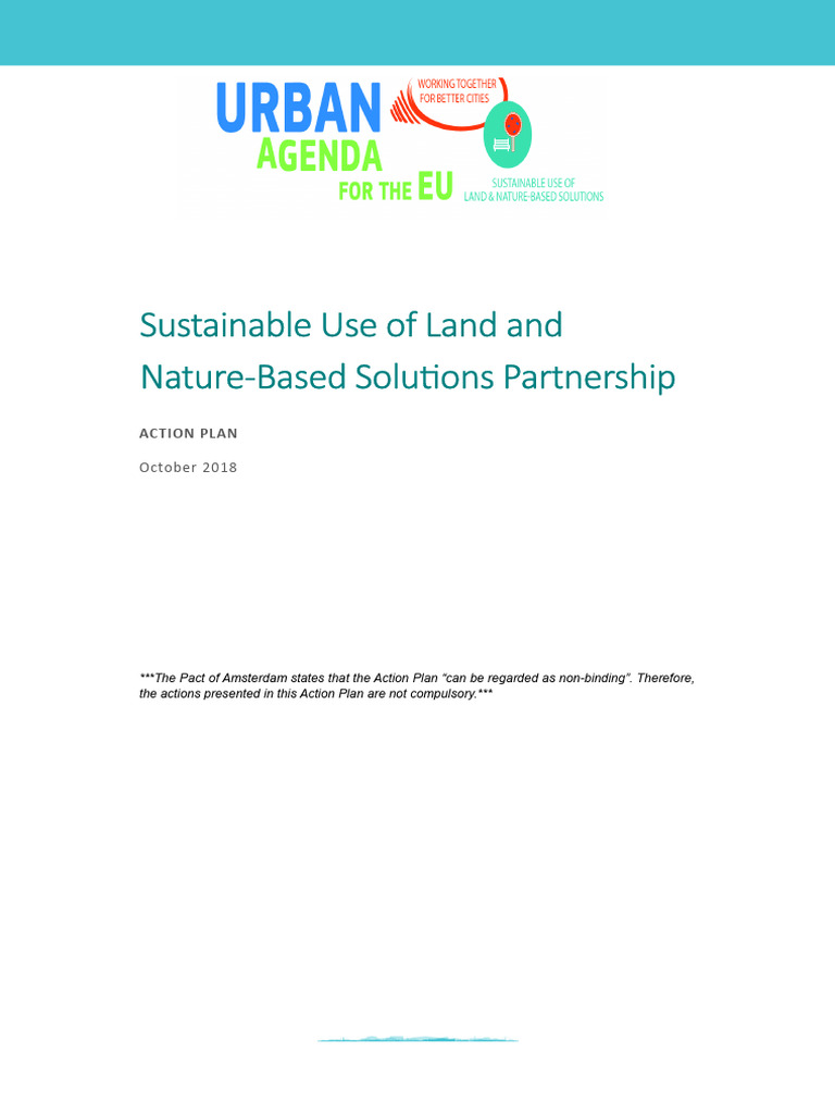 Action Plan - Sustainable Land Use and Nature Based Solutions | PDF | Sustainability ...