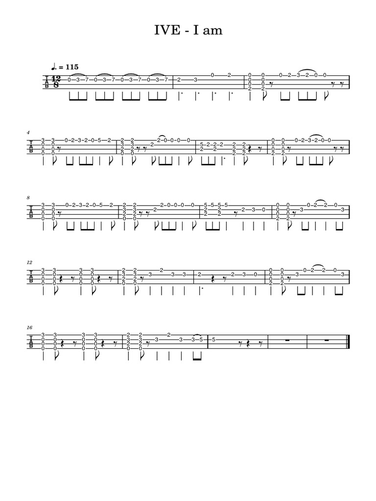 Ive - I Am | PDF