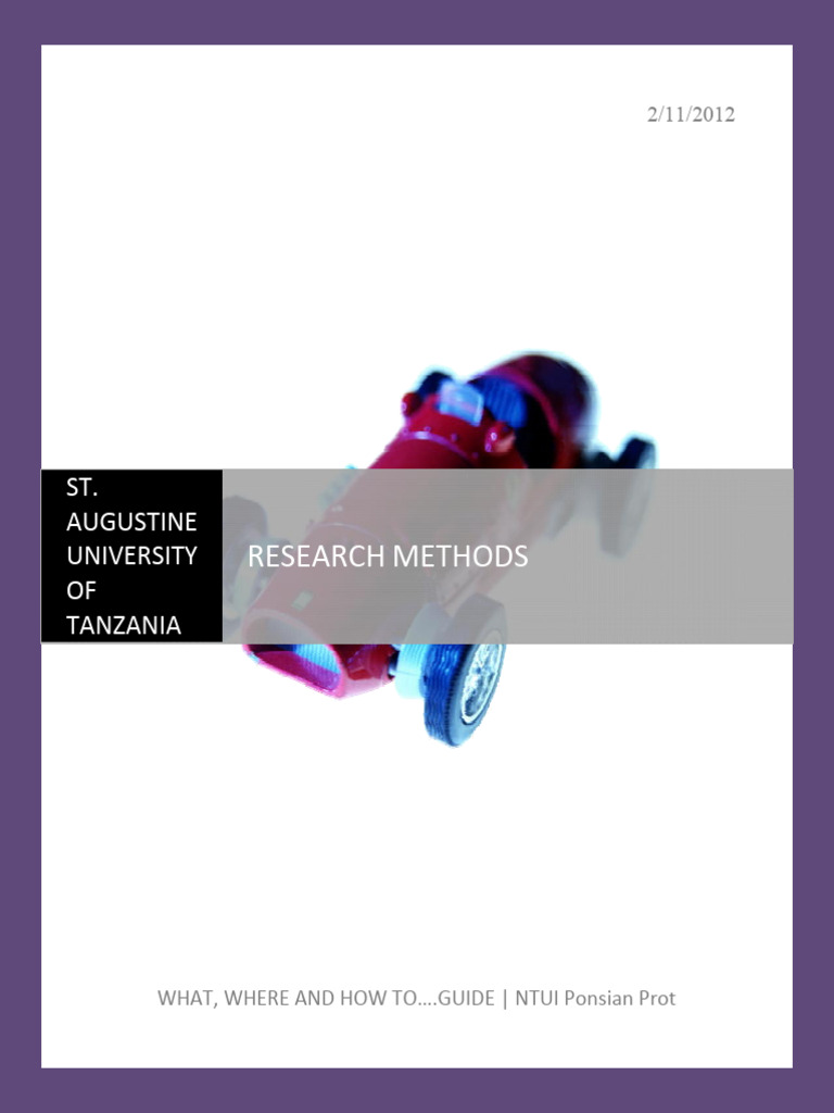 Research Methods What Where and How To G | PDF | Analysis | Statistics