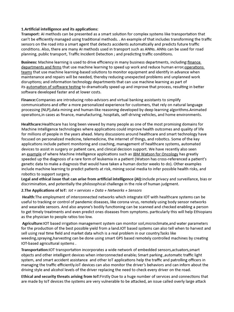 Coverpage | PDF | Internet Of Things | Machine Learning