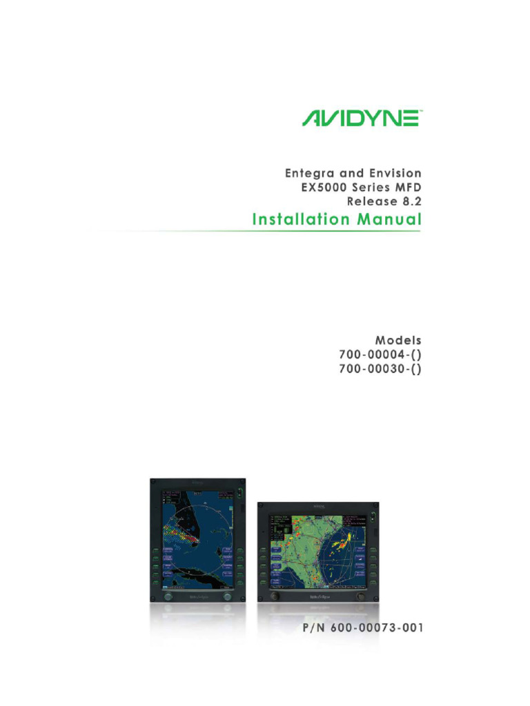 EX 5000 - Installation Manual | PDF | Avionics | Aircraft
