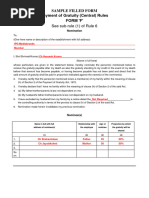 Sample Filled EPF Composite Declaration Form 11 | PDF | Access Control ...