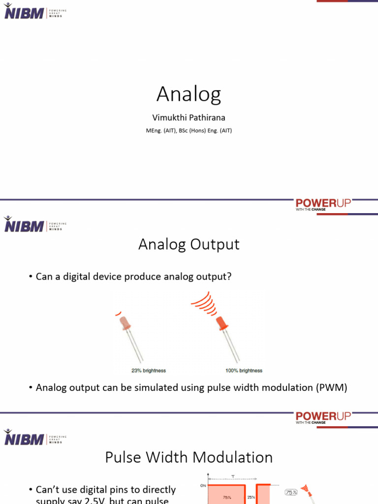 Analog | PDF
