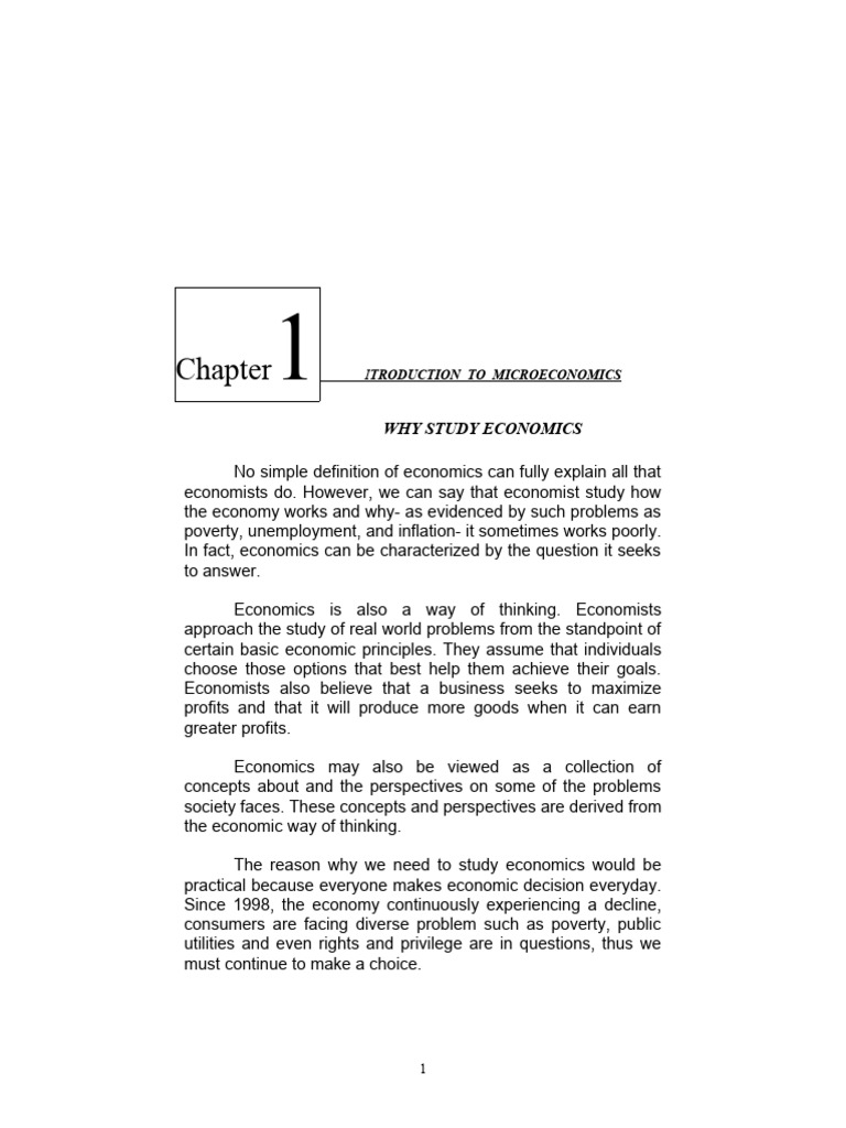 Basic Microeconomics | PDF | Microeconomics | Economics