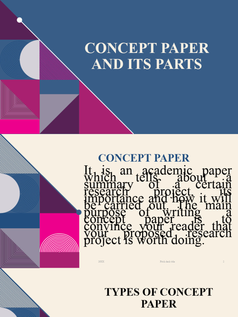 Concept Paper and Its Parts | PDF | Concept | Knowledge