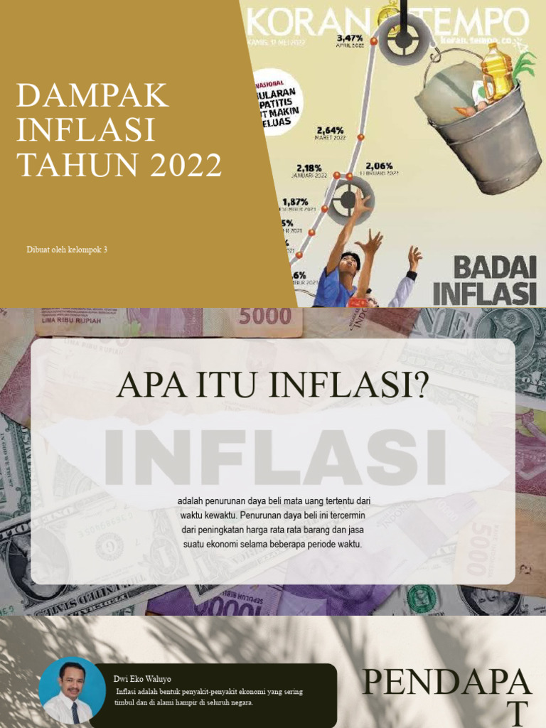 DAMPAK INFLASI - Ekonomi Makri | PDF