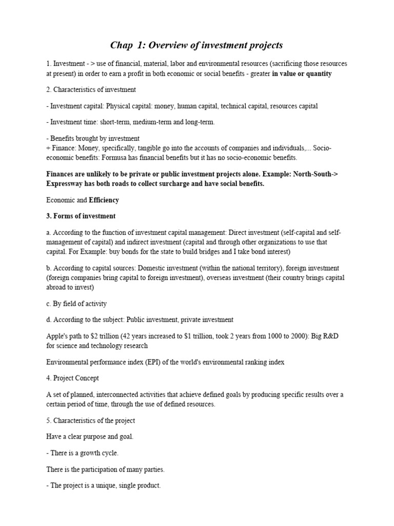 Note CBA - English | PDF | Net Present Value | Internal Rate Of Return