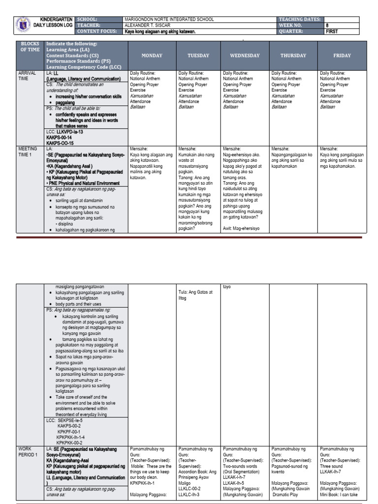 DLL Kinder W8 | PDF
