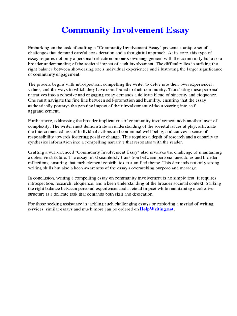 Crafting a Community Essay | PDF | Cost Of Living | Crimes
