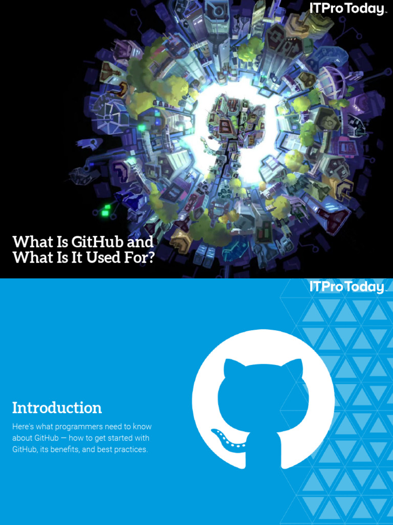 What Is GitHub & What Is It Used For | PDF | Software Repository ...
