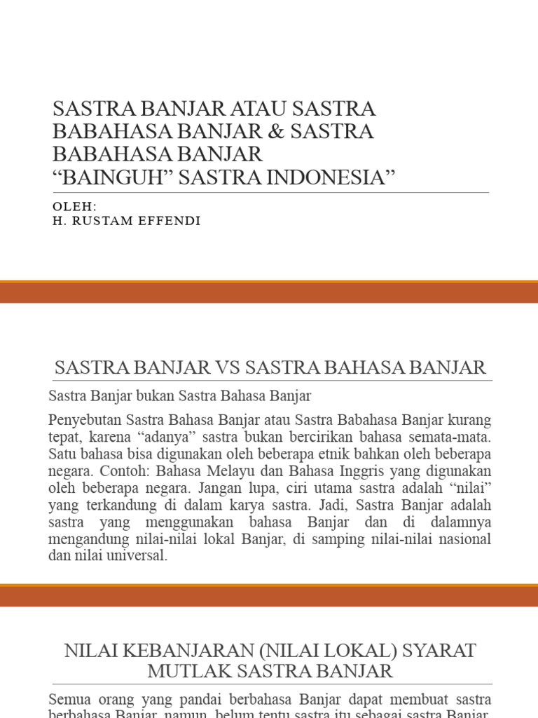 Materi Rustam Effendi | PDF