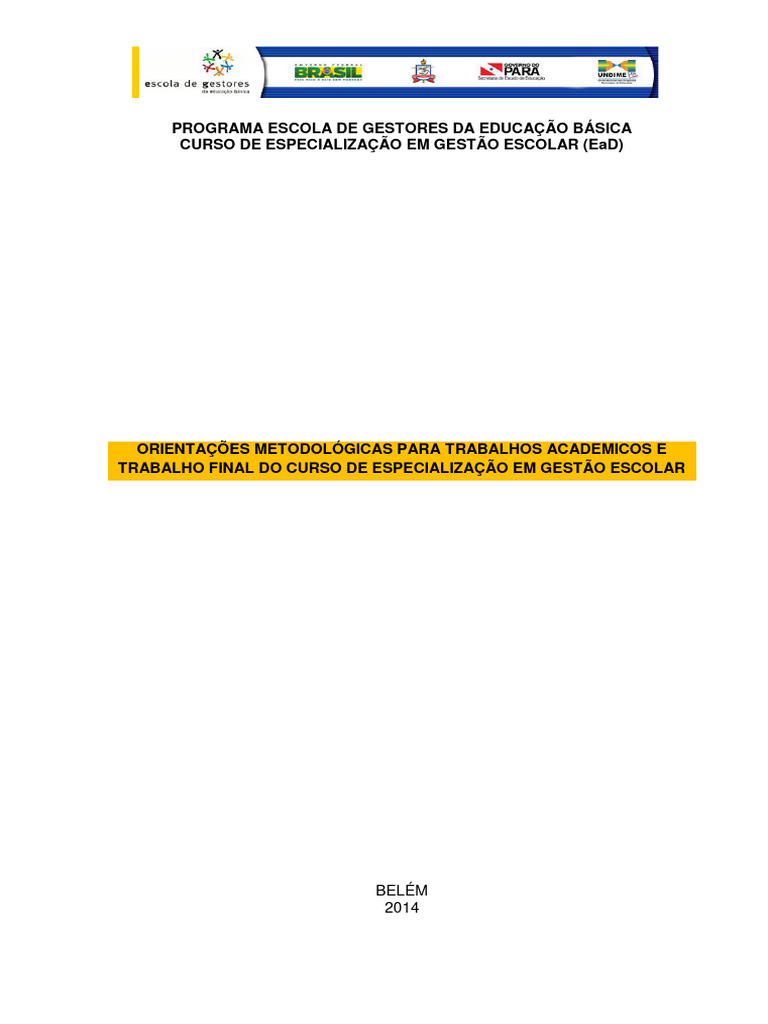 Cartilha de Metodologia | PDF | Science | Abstract (resumo)