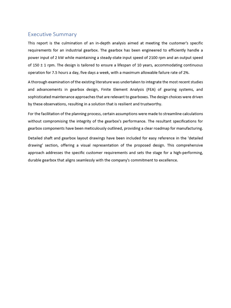 Gearbox Design | PDF | Gear | Bearing (Mechanical)
