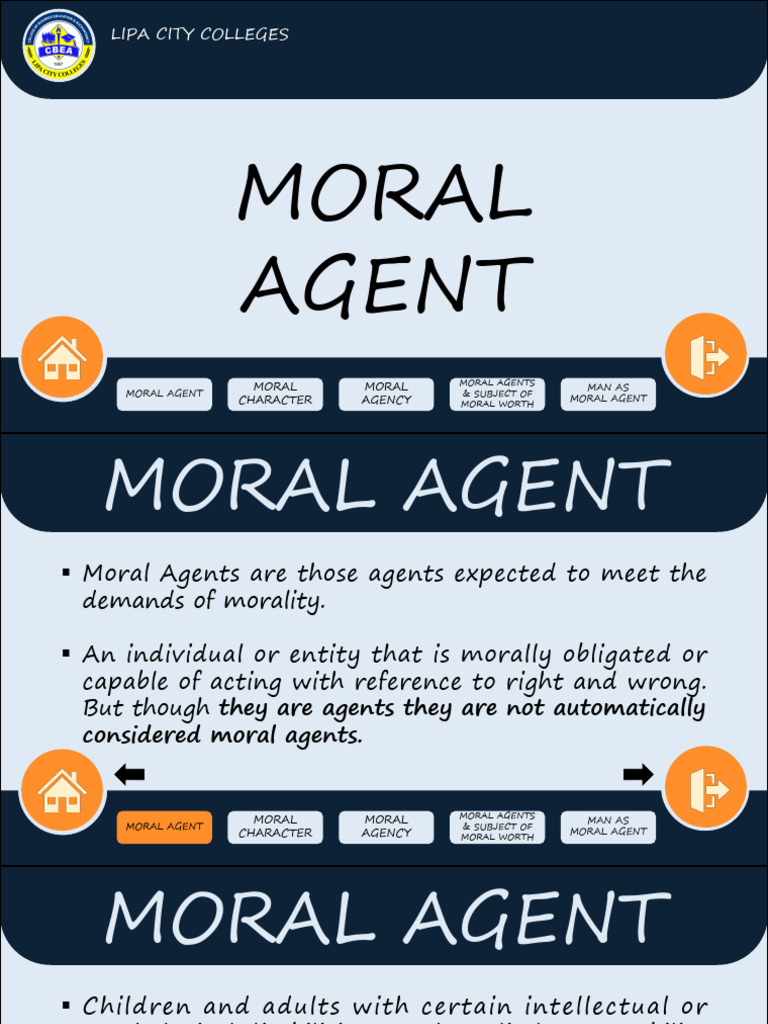 Moral Agent Final | Download Free PDF | Morality | Rationality