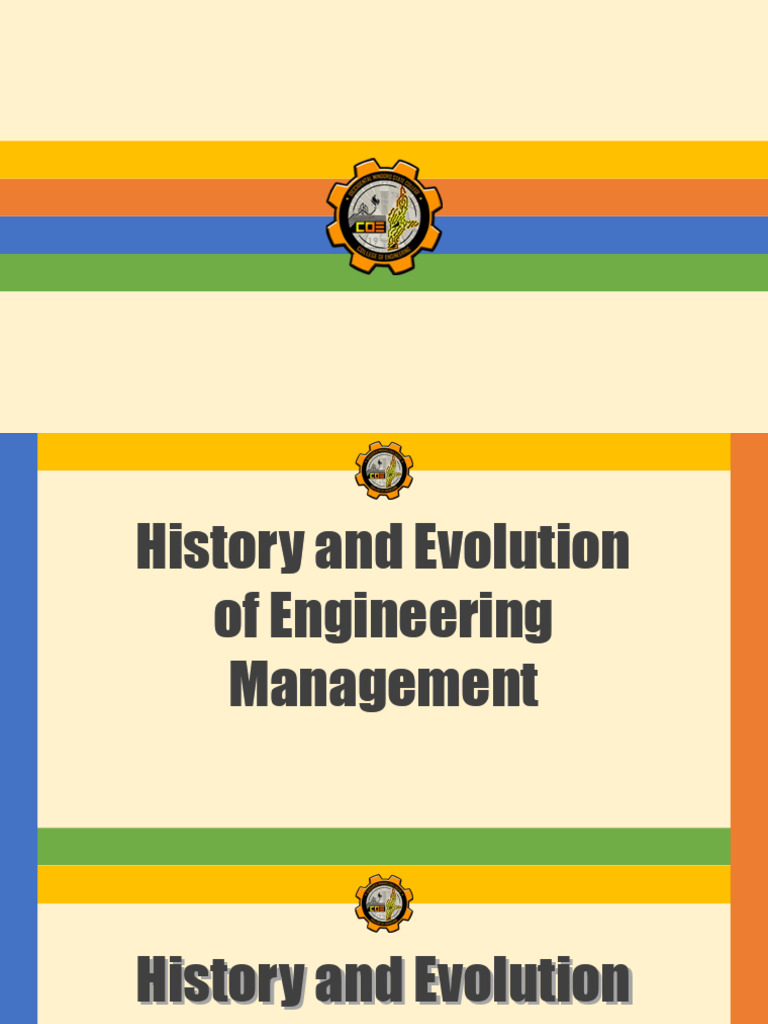 Evolution of Engineering Management | PDF | Engineering | Science
