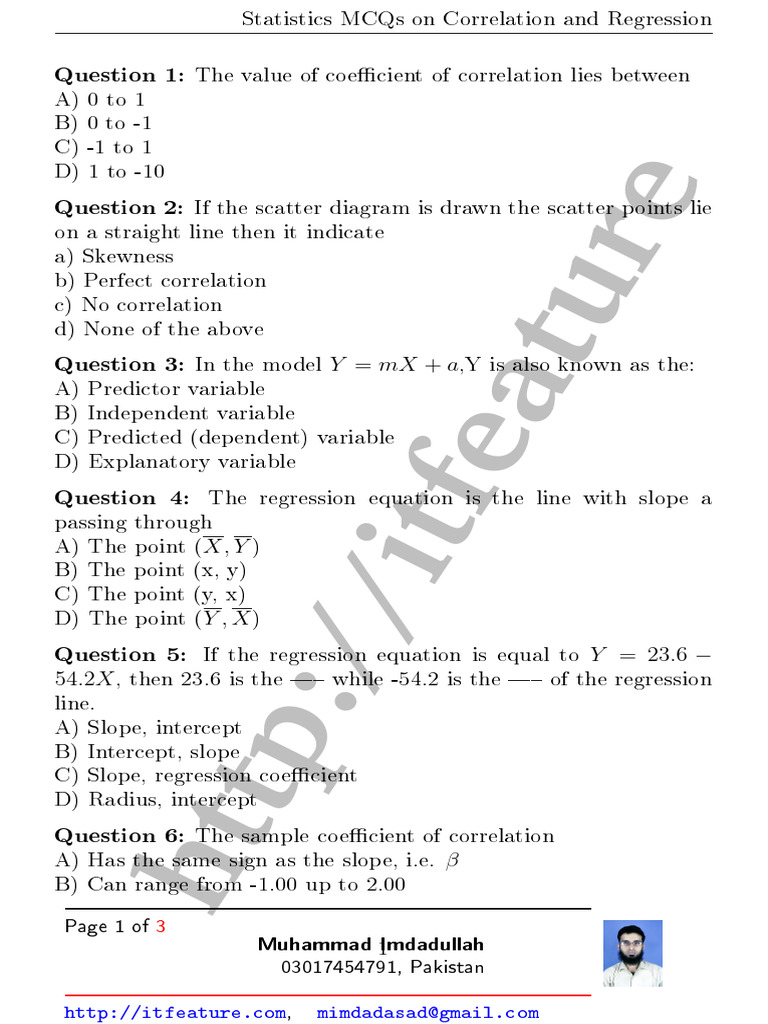 Corr Reg 4 | PDF | Linear Regression | Multicollinearity