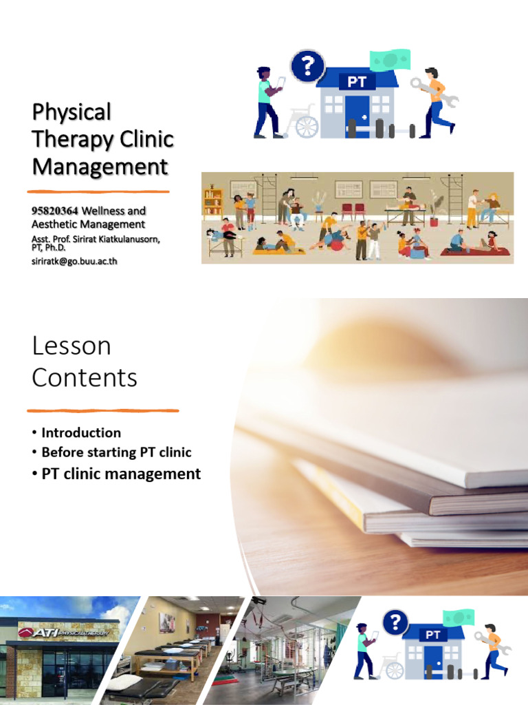 Physical Therapy Clinic Management | PDF | Physical Therapy | Clinic