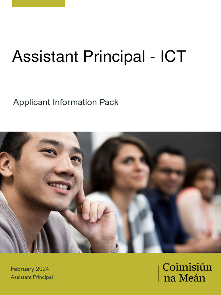 Assistant Principal - ICT Role Overview | PDF | Media (Communication ...