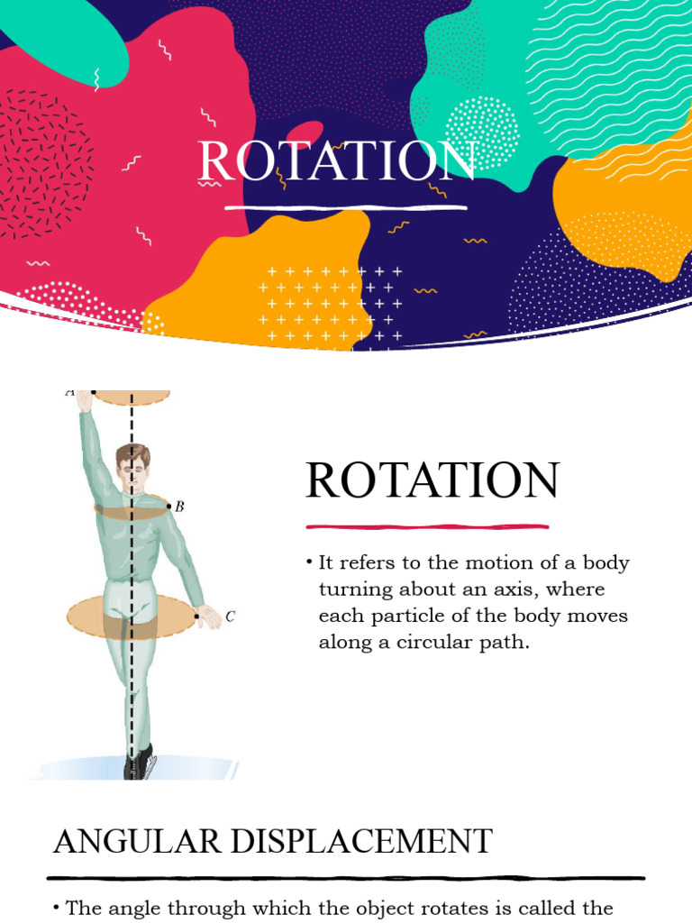 Physics1 Rotation | PDF | Acceleration | Rotation Around A Fixed Axis