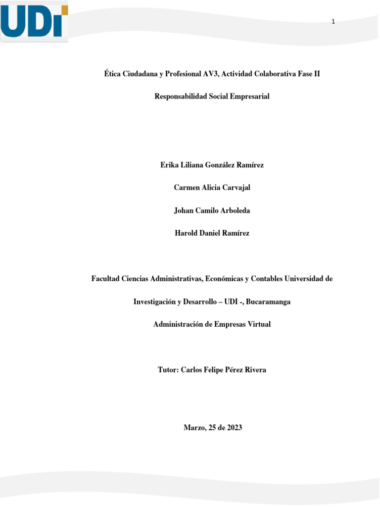 Actividad Grupal Fase 2 Etica Profecional y Ciudadana | PDF ... Actividad Grupal Fase 2 Etica Profecional y Ciudadana | PDF ...
