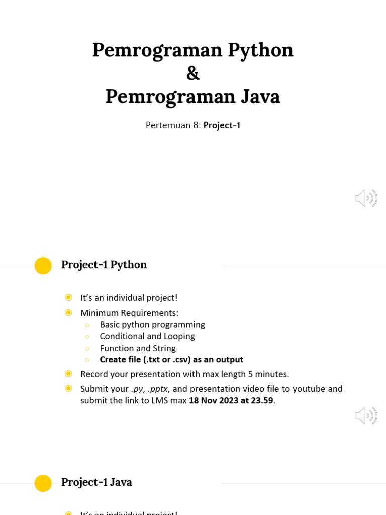 Python and Java Project Guidelines | PDF | Databases | Personal Identification Number