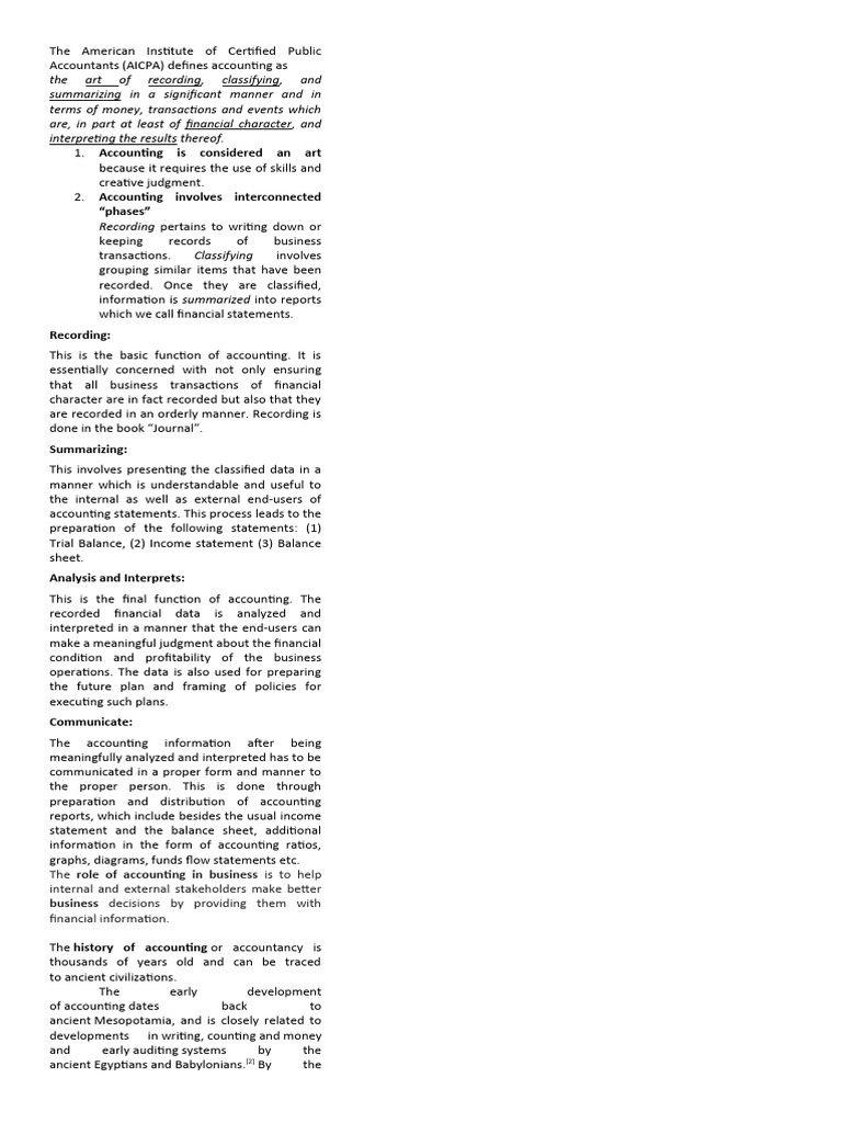 Fundamentals of ABM Guide WK 1 To 9 | PDF | Debits And Credits | Expense