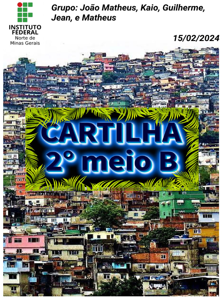 Cartilha | PDF | Desperdício | Desigualdade econômica