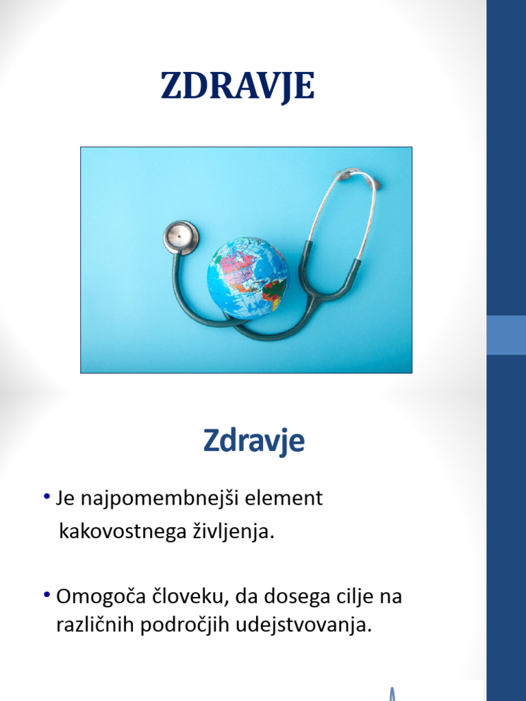 Zdravstvena Vzgoja - 1. Del2 | PDF