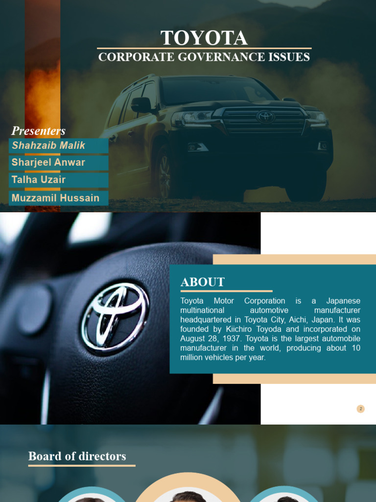 TOYOTA | PDF | Corporate Governance | Toyota