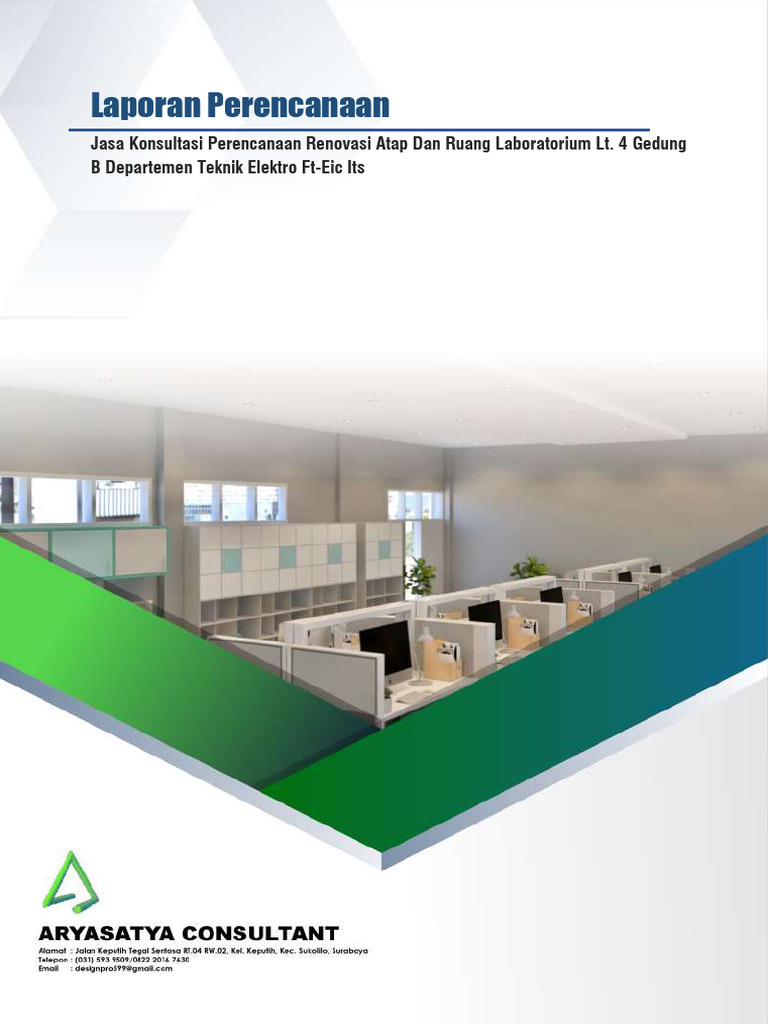 Laporan Renovasi Atap dan Lab | PDF