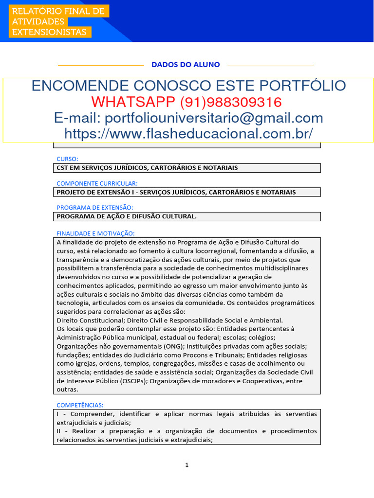 Projeto de Extenção I - Cartorio e Notarias | PDF | Organização não ... Projeto de Extenção I - Cartorio e Notarias | PDF | Organização não ...