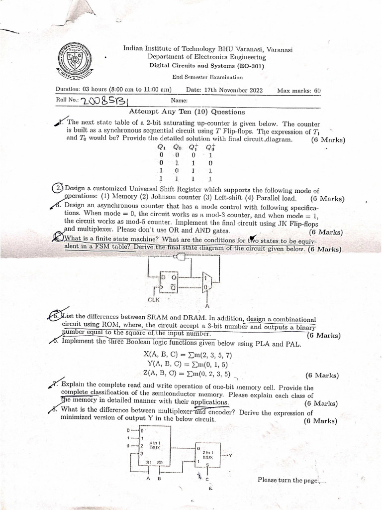 Endsem | PDF Endsem | PDF