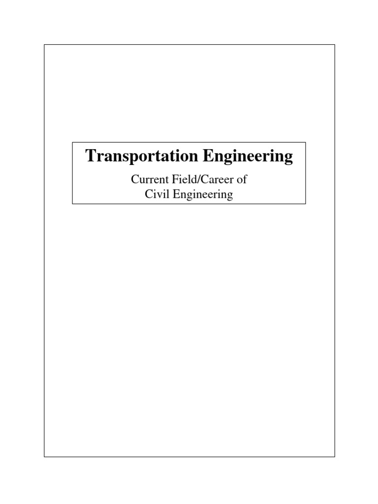 Transportation Engineering | PDF | Port | Pipeline Transport