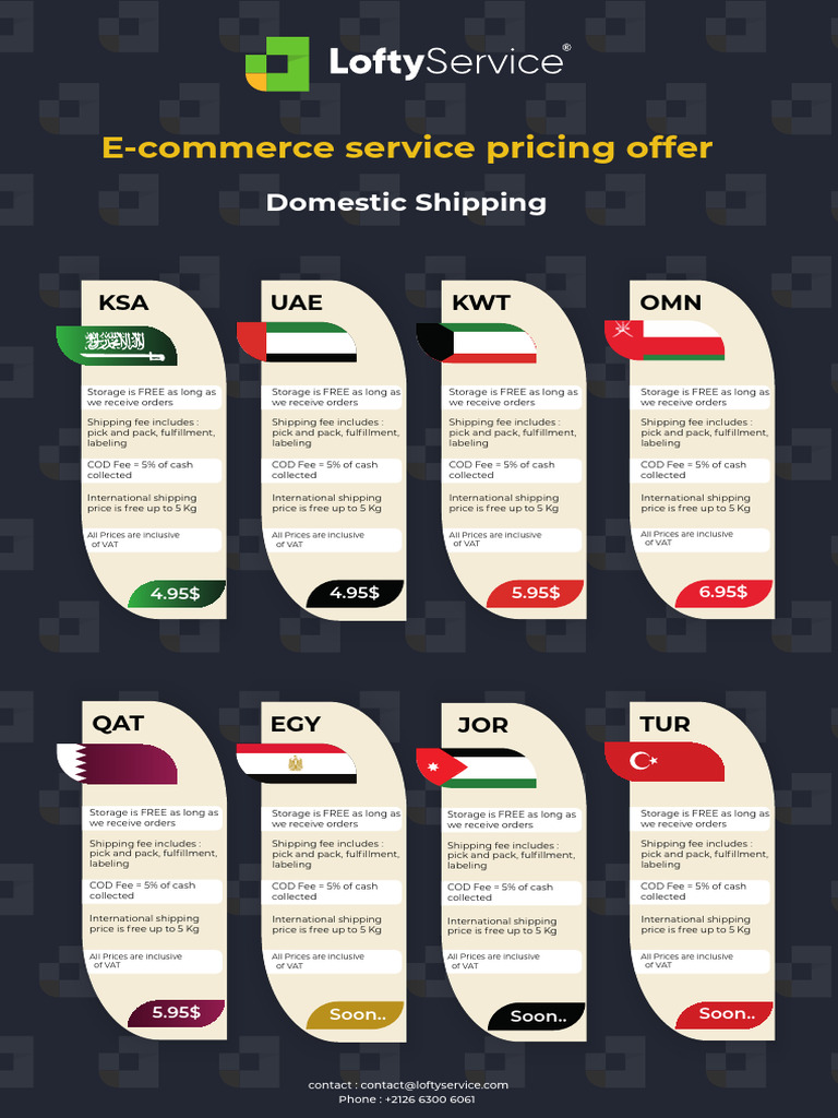 Shipping Offers | PDF | Service Industries | Business