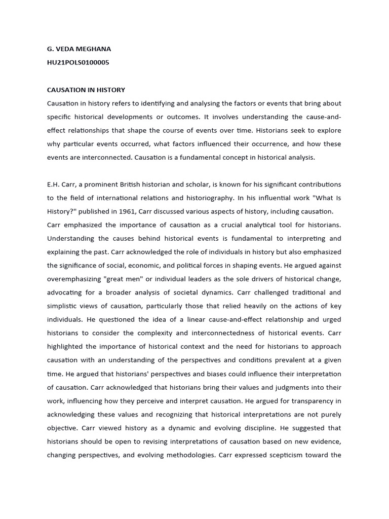 History Assignment - 1 | PDF