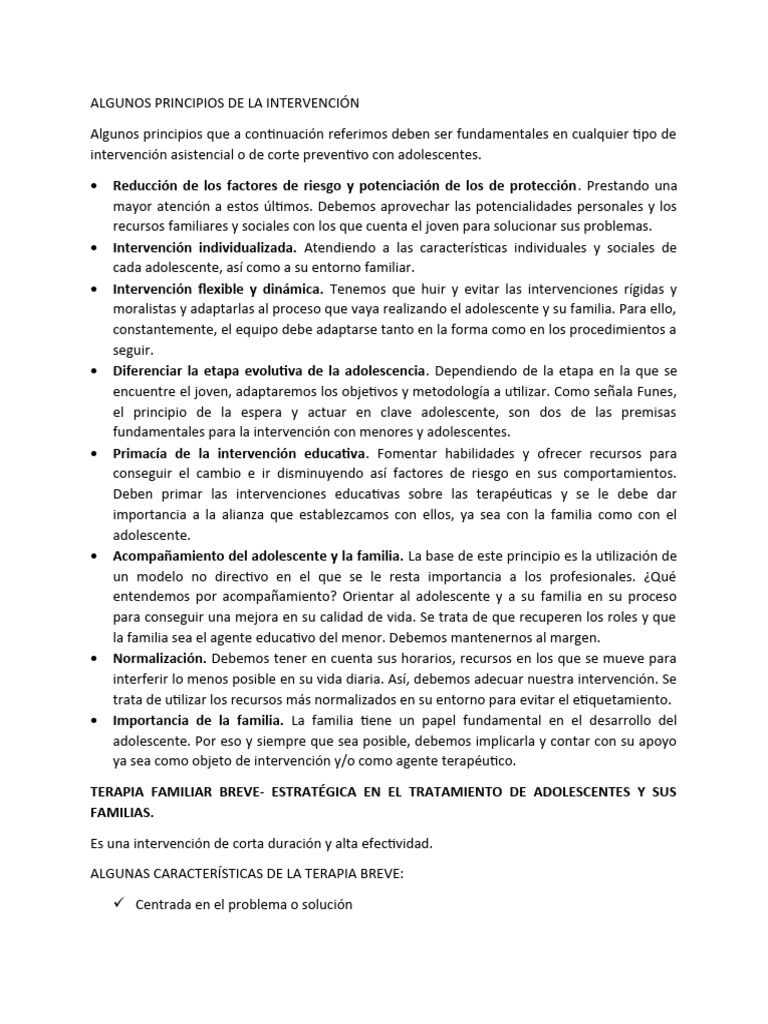 Intervencion Transgresion de Normas | PDF | Comportamiento | Familia