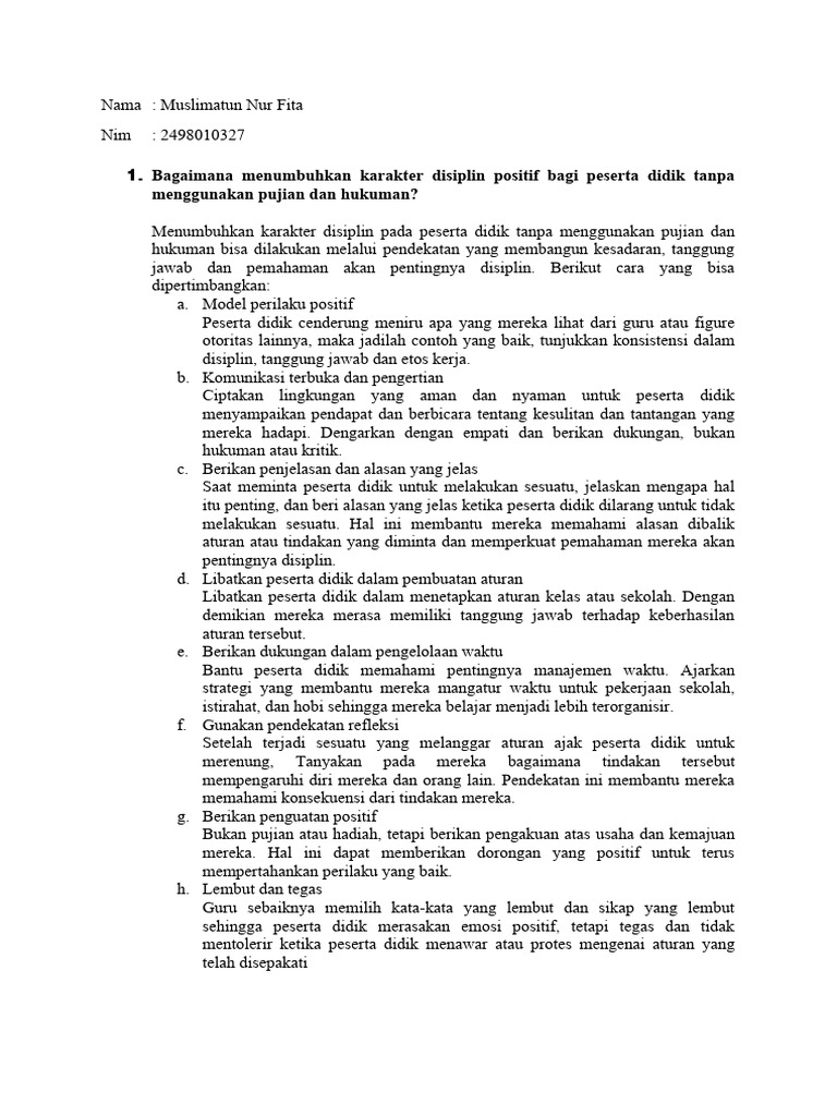 Elaborasi Pemahaman-T4-Ppdp | PDF