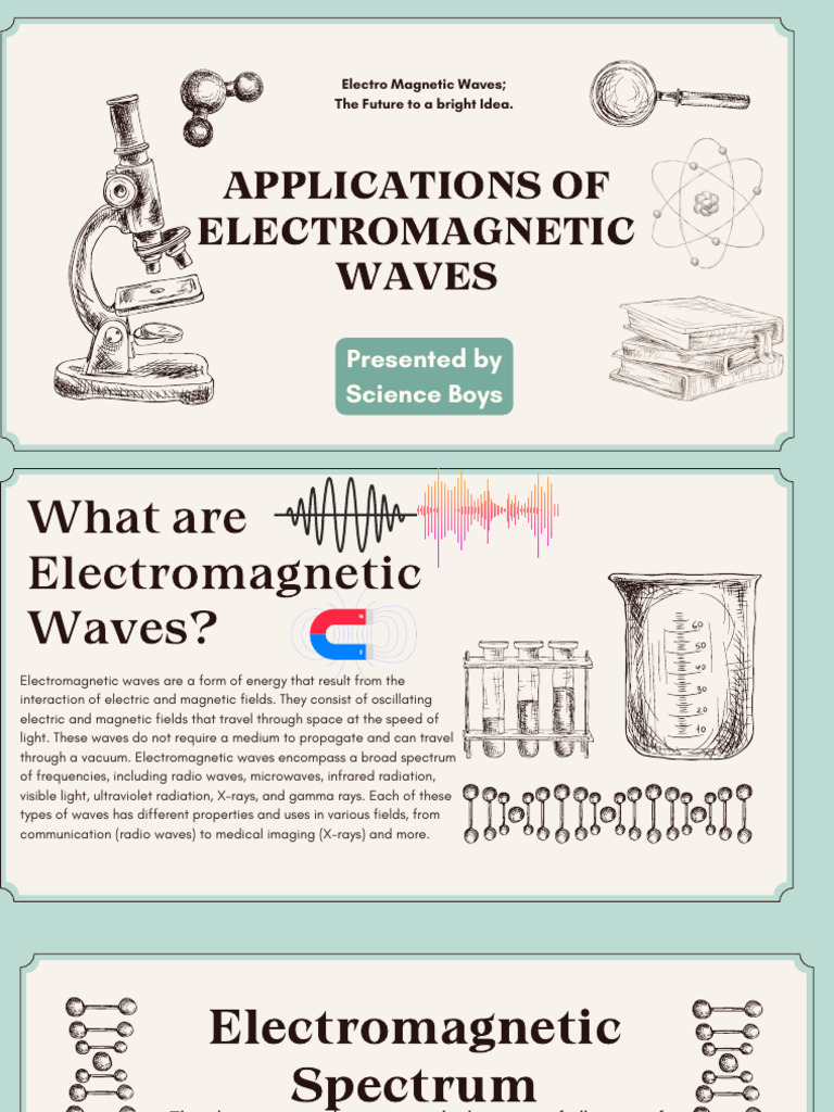 Cream and Green Illustrative Science Project Presentation | PDF ...