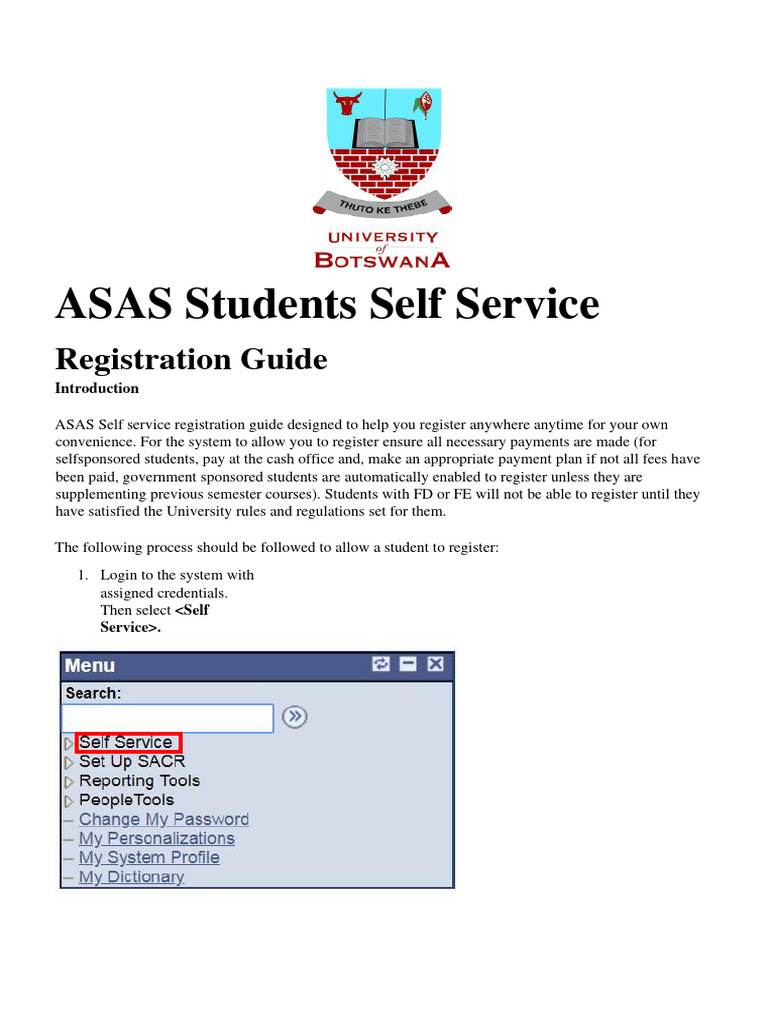 Online Class Registration Steps | PDF