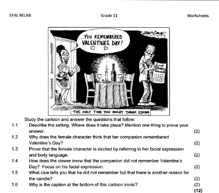 Grade 11 Cartoon 14-Feb-2024 07-01-00 | PDF