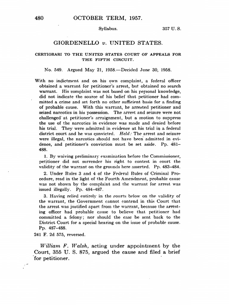 No Indictment | PDF | Probable Cause | Search Warrant