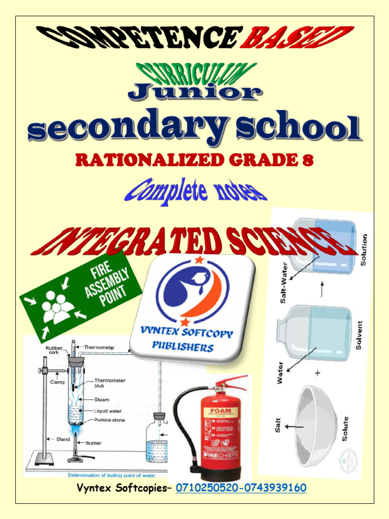 G8 Integrated Science Notes | PDF | Osmosis | Chemical Elements