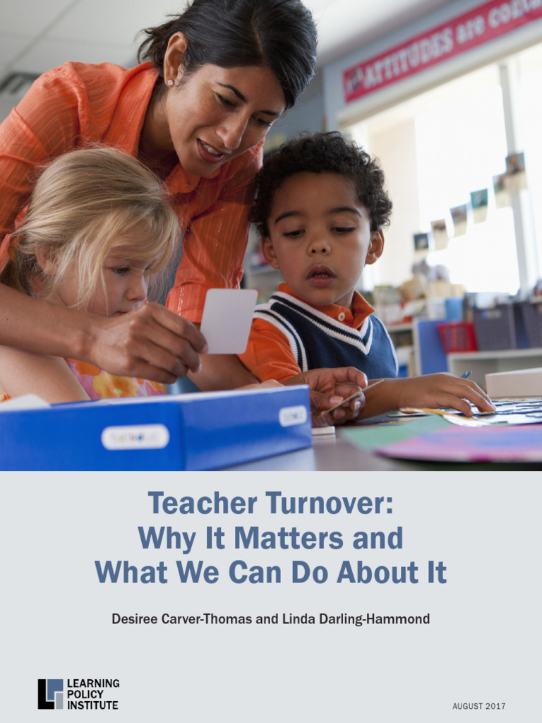 Teacher Turnover REPORT | PDF