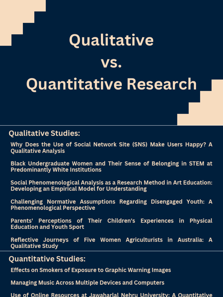 Lesson 3 PR 1 | PDF | Qualitative Research | Quantitative Research