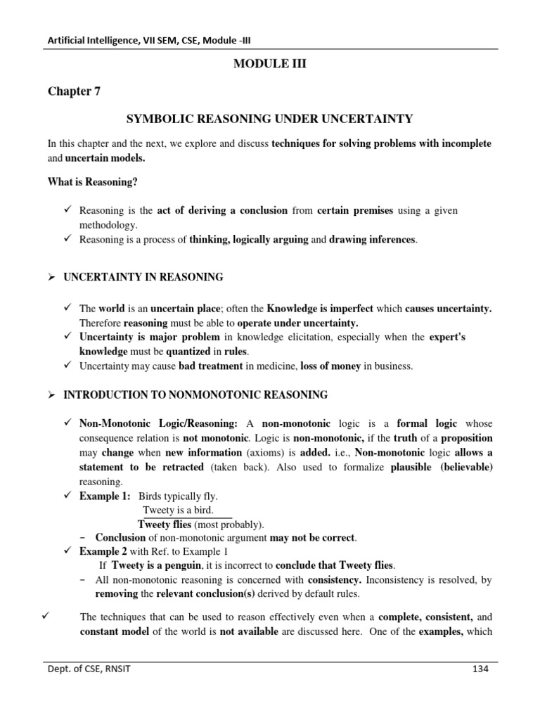 Module 3 PDF | PDF | Logic | Logical Consequence