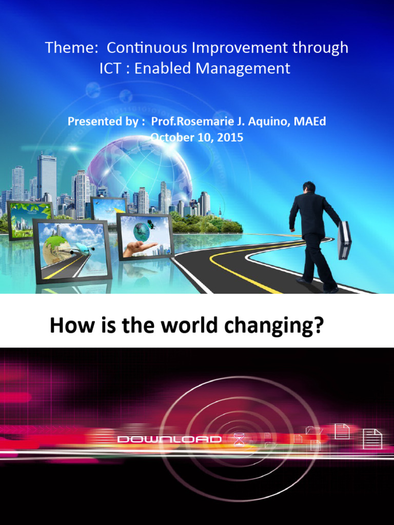 Ict Prof. R. Aquino | PDF | Information Literacy | Communication