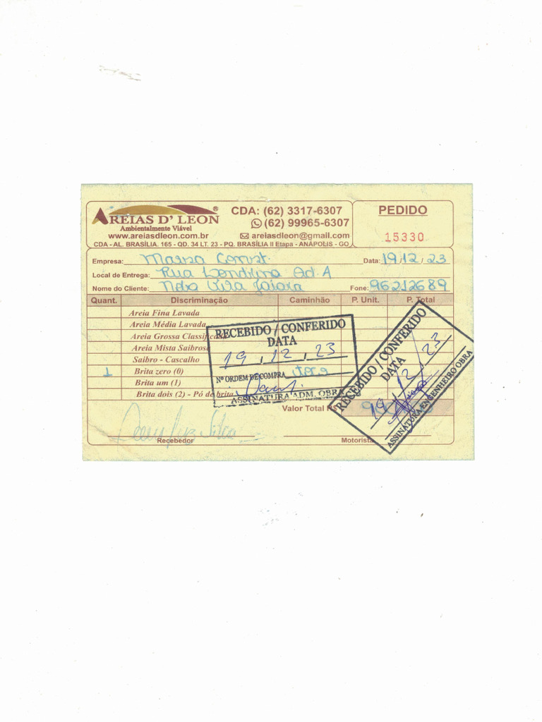 Brita ZERO Areia D'Leon | PDF